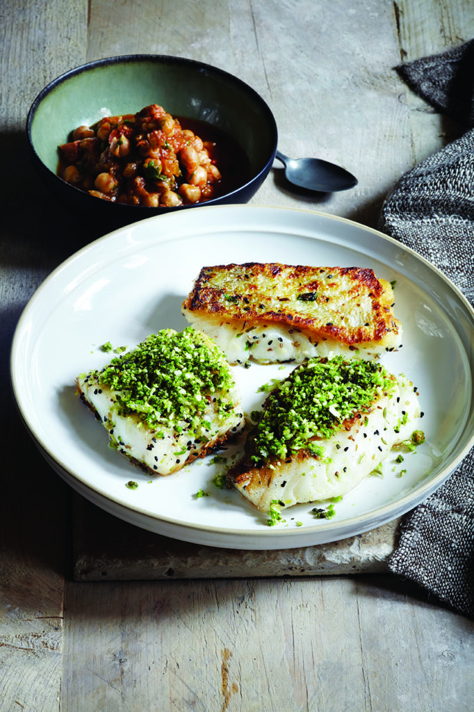Chefs Recipe: Baked Cod With Green Spices by Vivek Singh, Cinnamon ...