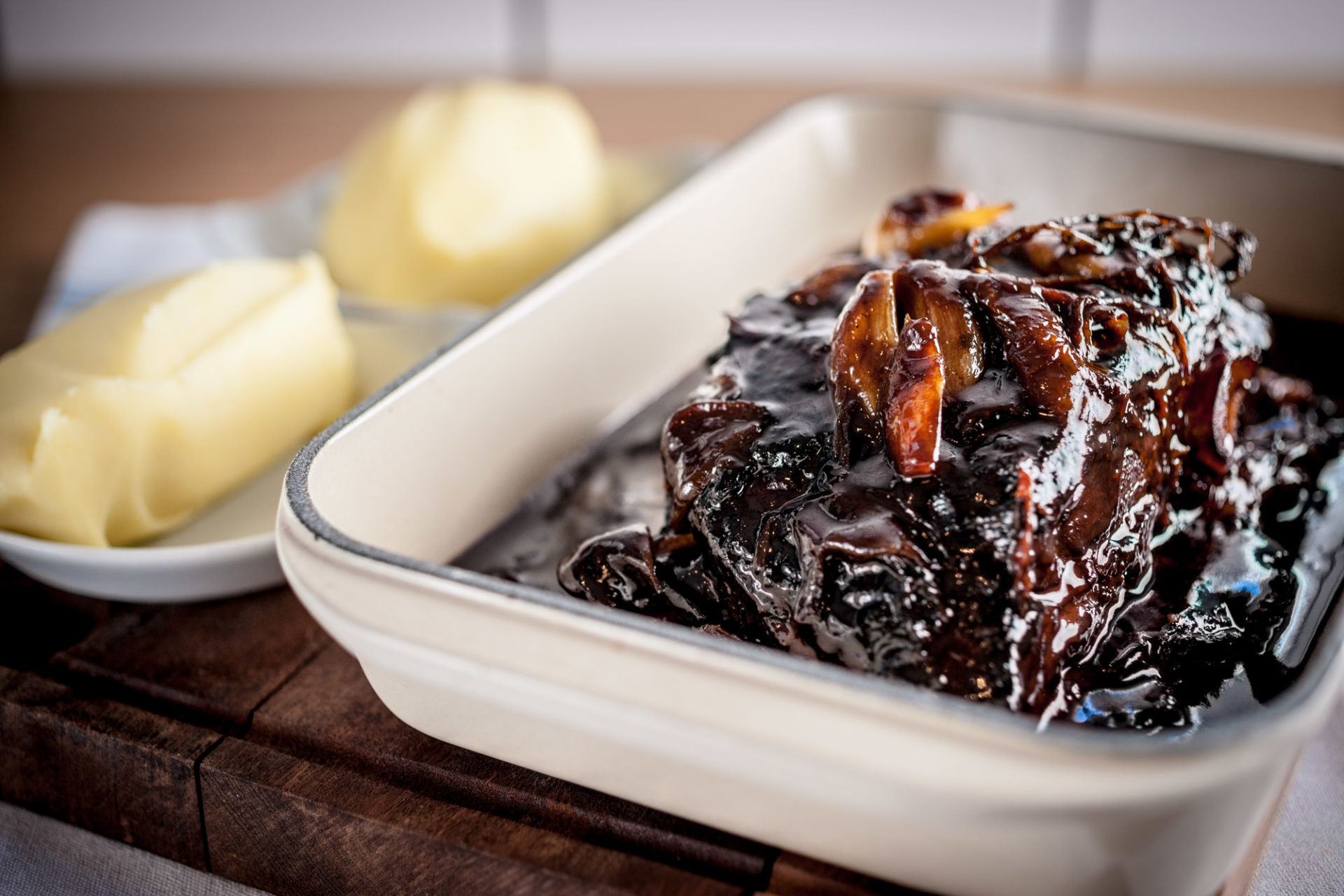 Chef’s Recipe: Seven Hour Braised Shoulder of Lamb with Onions, Thyme ...