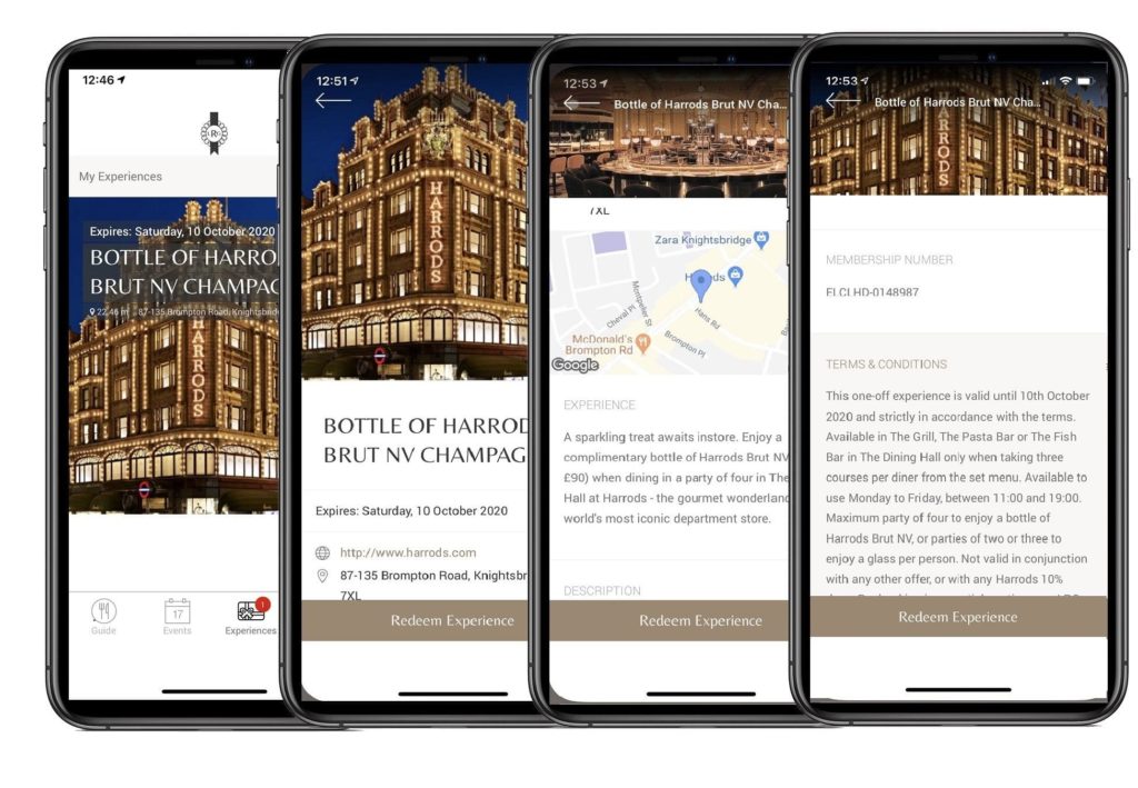 Download the App FREE today - Luxury Restaurant Guide