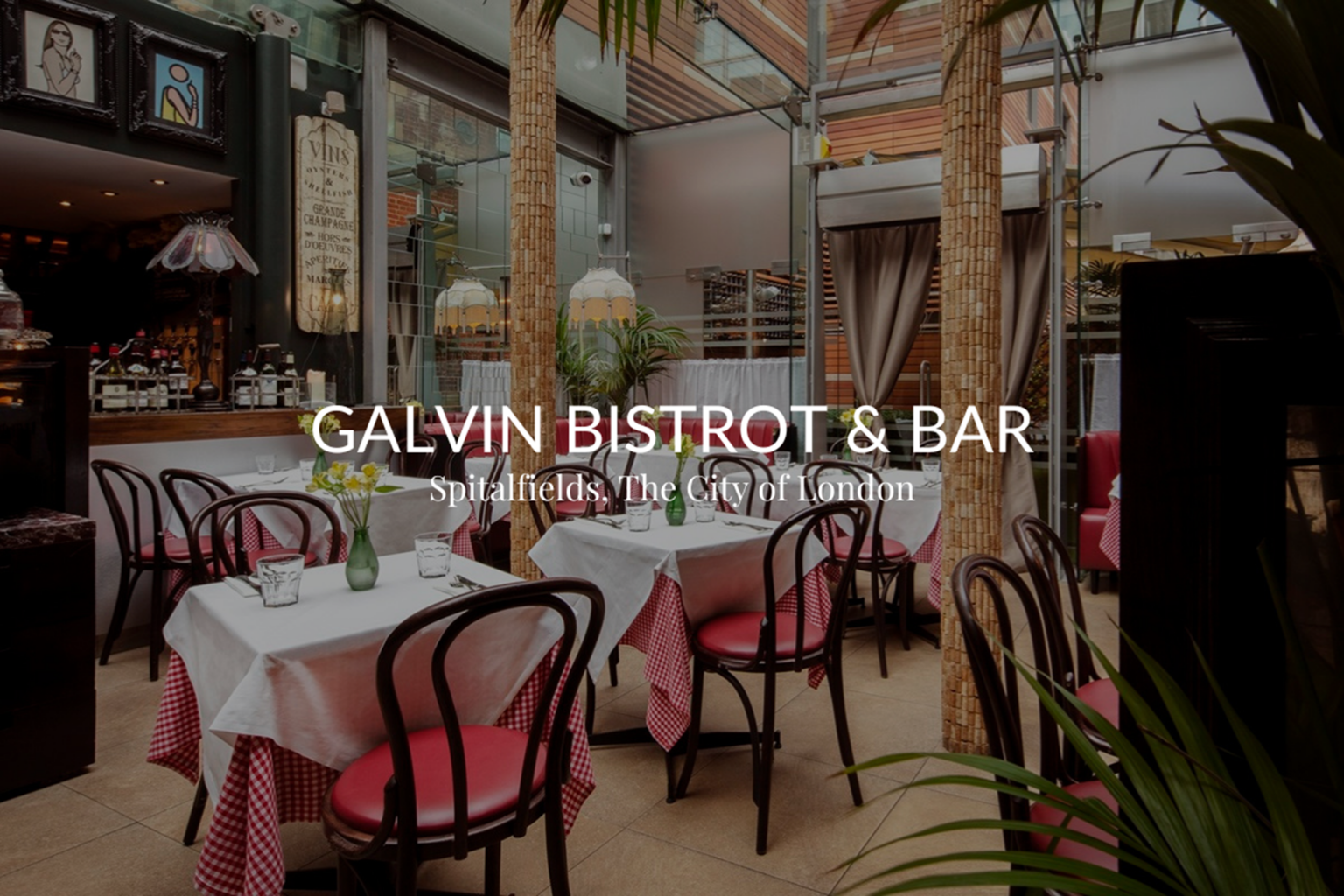 20 YEARS OF GALVIN RESTAURANTS: Chris Galvin shares wisdom from two ...